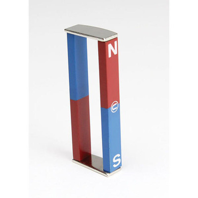Alnico Bar Magnet, 3in, Blue/Red, 1/2in Width, 1/4in Thick (2/Pk) | CMTP