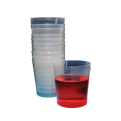 Stackable Beakers, Polypropylene (PP), 120ml, Case Of 1000