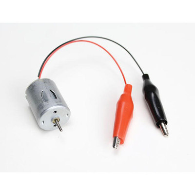 Miniature DC Motor, with Alligator Leads | CMTP