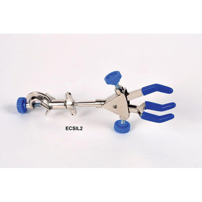 3-Prong Extension Clamp, with Boss Head, PVC Coated | Certified MTP