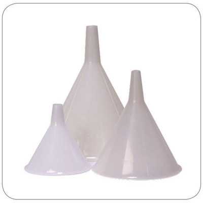Funnels, Short Stem, Plastic, 85mm (Pk Of 12) | Certified Material ...