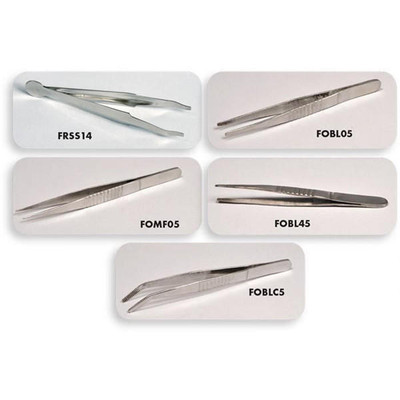 Stainless Steel Forceps, Economy Blunt, 5in | Certified Material ...