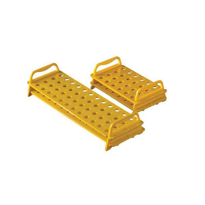 Rack For Micro Tubes, PC, 48 Places, Yellow (Pk Of 8) | Certified MTP