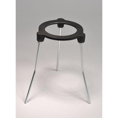 Tripod Stand, Cast Iron, 4 1/4in Ring, 9in Height | CMTP