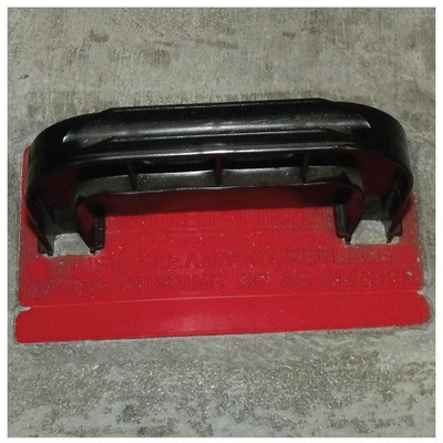 Red Warning Sign for Handle (Case of 500) | CMTP