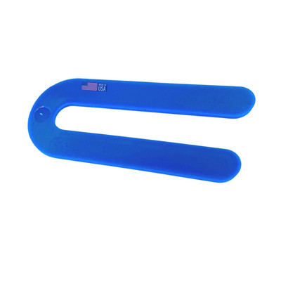 Horseshoe Shim, Blue, 1-1/2 x 3-1/2 x 1/16in (1000/Case)