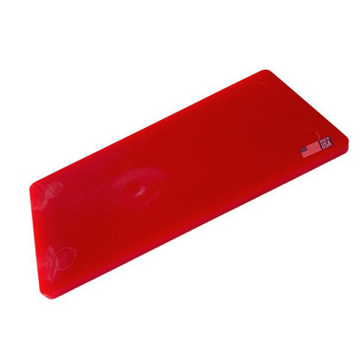 Red Plastic Flat Plate Shims 1/8in | 600/Case | Leveling | CMTP