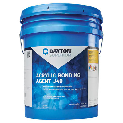 Dayton Superior J40 Acrylic Bonding Agent, 5 Gallon | Admixtures ...