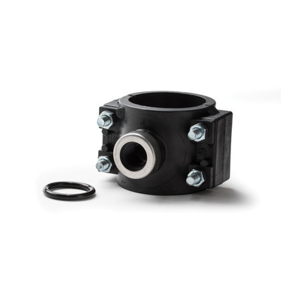 Injector saddle for 63 mm pipe diameter, 1/2" thread | CMTP