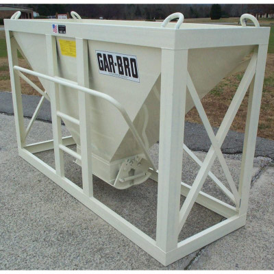 Rock Hopper, Heavy-Duty, 3 Cubic Yards | Concrete Hoppers | CMTP
