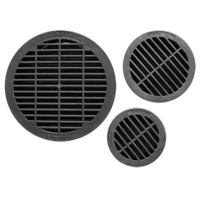 Round Grates 3in Round Grate (Black) | CMTP