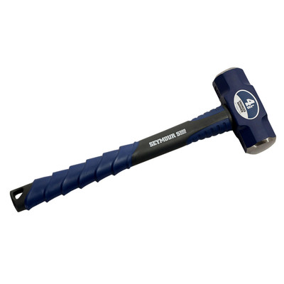 4lb Engineer Hammer, Cushion Grip, 16in Fiberglass Handle