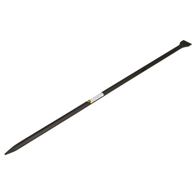 Slate Bar, 48 x 1in Bent Chisel Head, Diamond Point, 11lb. | Certified ...