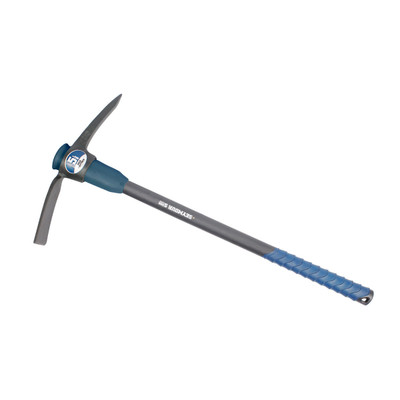 5 lb Pick Mattock with Anti-Slip Cushion Grip, 36in Fiberglass Handle