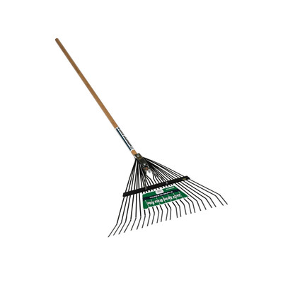 24/24 Spring Brace Rake, 54in Wood Handle