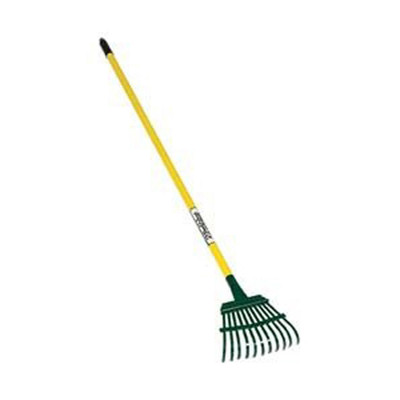 7in Flexible Shrub Rake, 48in Vinyl, Handle