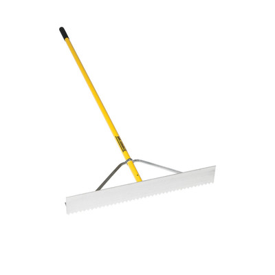 30in Scarifier Lute, 66in Yellow Handle, Wrap Bracing
