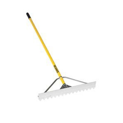 36in Light Lute/Rake, 82in Oversize Yellow Handle, Wrap Bracing ...