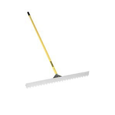 36in Light Lute/Rake, 106in Yellow Handle, Gusset Bracing | CMTP
