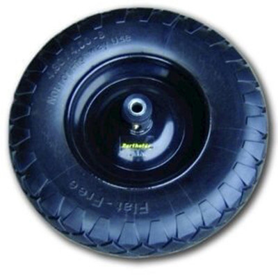 Excavator Wheelbarrow Flat-Free Knobby Tire | Certified MTP | Certified MTP