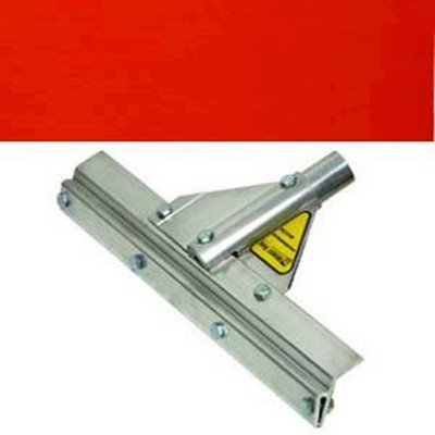 16in Complete Squeegee, No-Notch Rubber Blade, Handle Adapter | CMTP