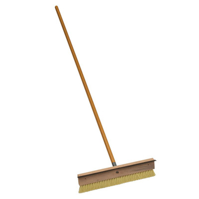 18in Coating Brush with Squeegee, 60in x 15/16in Wood Handle ...