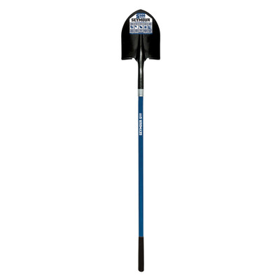 Round Point Shovel, Forward Turned Step, Closed Back, 48in | CMTP