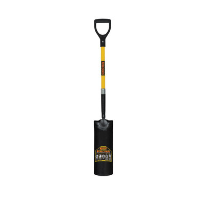Forged Post Spade with 29in Yellow Handle and Poly D-Grip