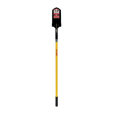 5in Trenching Shovel, Open Back Blade, 48in Fiberglass Handle ...