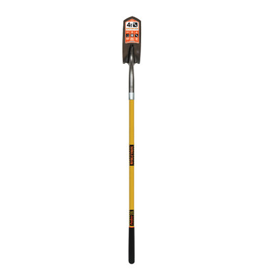 4in Clean-Out Trenching Shovel, 48in Fiberglass Handle | CMTP