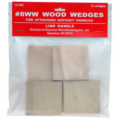 No. 4WW Wood Wedges for Ball Pein Machinist Hammers (12/Pack)