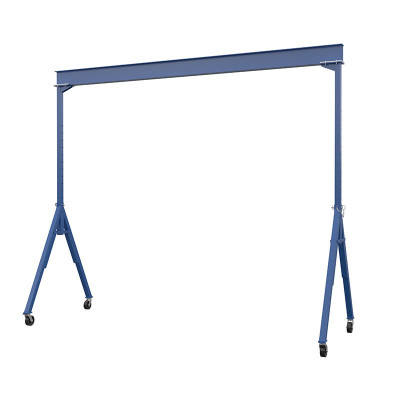 Gantry Crane, Glass Filled Nylon Casters 20ftx 16ft Max Hgt 2,000lb | CMTP