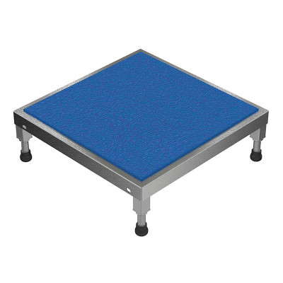 Work-Mate Stand, 24in x 24in x 6-3/4in, 500 lb., Silver