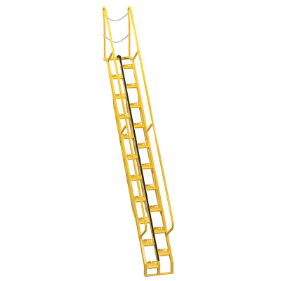 Alternate Tread Stair 56 Deg Step 13 Ft | Warehouse | Certified MTP