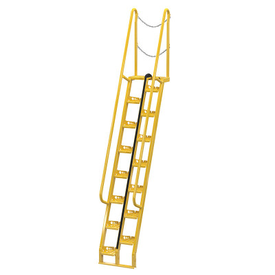 Alternate Tread Stair 68 Deg Step 9 Ft | Warehouse | CMTP