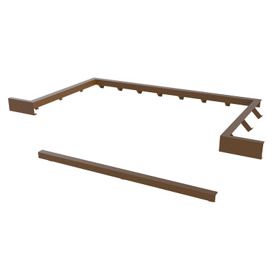 Steel Dock Leveler Curb Angle Set, 7 Ft. x 5 Ft. | CMTP