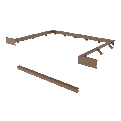 Curb Angle Set Usable Dimensions 56-1/2 x 74 x 28in For RU-600-SCB | CMTP