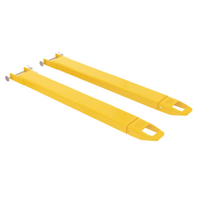 Pin Style Fork Extensions, 4in x 48in, 4000 lb., Yellow | CMTP