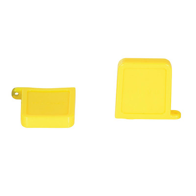 Thin Magnetic Fork Tip Protector 5-5/8 x 3/4in Fork Pocket, Yell