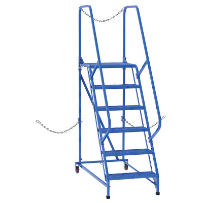 Semi-Trailer Access Ladder 58 Deg 6 Perforated 24in Width, 350lb | CMTP