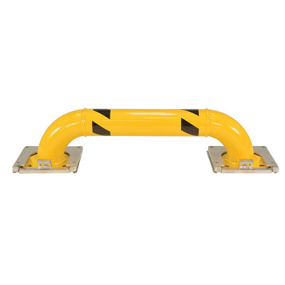 Low Profile Removable Rack Guard, 8 x 51-1/2 x 9in, Yellow | CMTP