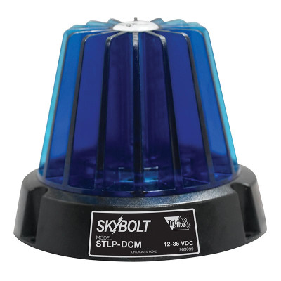 Magnetic Fork Truck LED DC Strobe Beacon Light 4-1/2 x 4-1/2 x 4in | CMTP