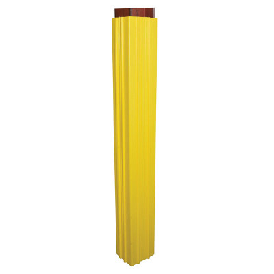 Yellow Square Column Wrap 20 In | Warehouse Supplies | CMTP