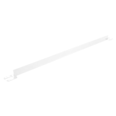Steel Toe Board for Pipe Safety Railing, 10 Ft. Length, White | CMTP