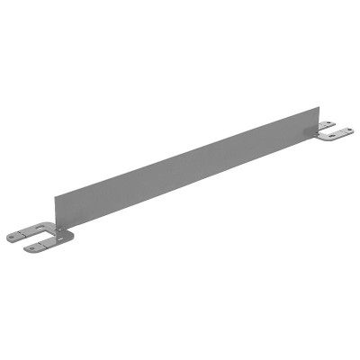 Toe Board For Pipe Safety Railing, 4 Ft. Length, Gray | Certified MTP