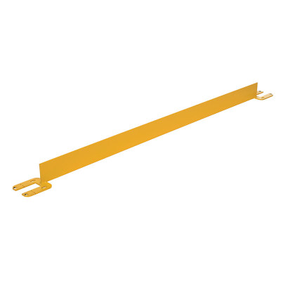 Steel Toe Board for Pipe Safety Railing, 7 Ft. Length, Yellow | CMTP