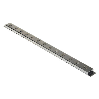Steel Ball Transfer Strip, 40in x 2-3/4in, 75 lb., Silver | CMTP