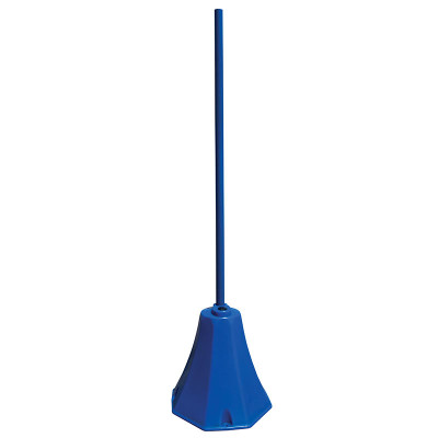 Low Density Octagon Sign Base With Post 8 x 8 x 98in, Blue | CMTP