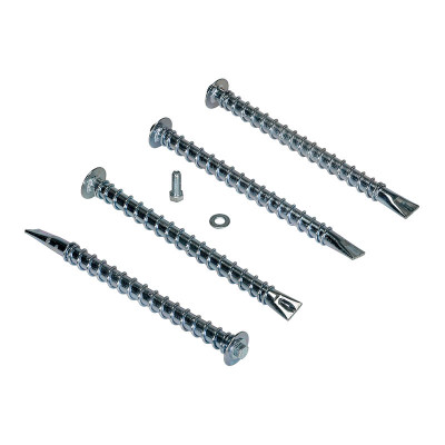 Asphalt Anchor 4 Pack 1-5/8in x 1-5/8in x 12in, Silver | Certified MTP