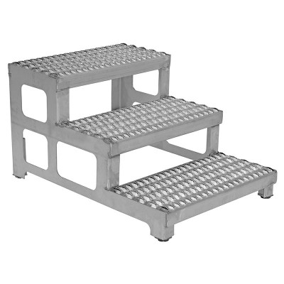 Ss Adjustable Step Stand 3-Step 24 X 34 | Warehouse | Certified ...